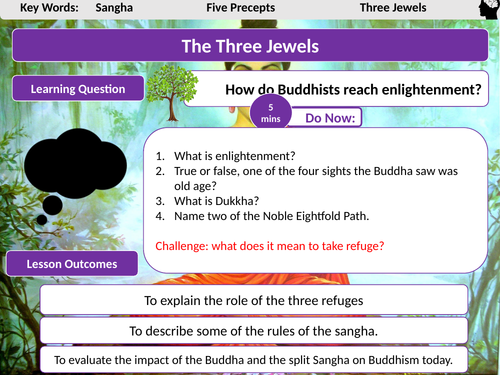 The Three Jewels | Teaching Resources