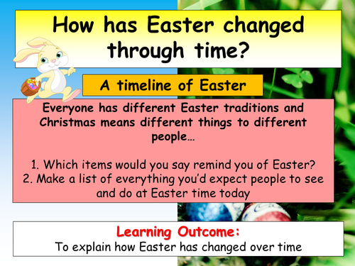 The History of Easter | Teaching Resources