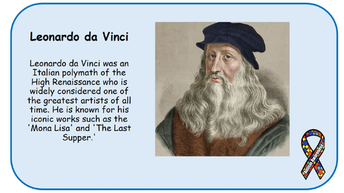 AUTISM AWARNESS FAMOUS PEOPLE CLASSROOM WALL DISPLAY POWERPOINT ...