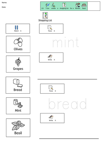 Romans Worksheet | Teaching Resources