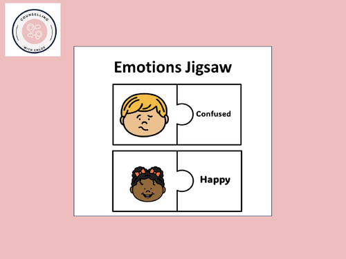 Emotions and jigsaw puzzle activity and display. Social Emotional ...