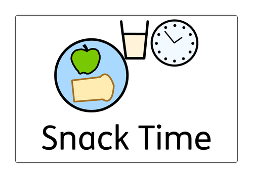 Breakfast and Snack Communication Board | Teaching Resources