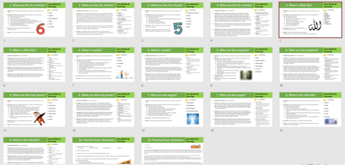 AQA GCSE Islam Beliefs and Teachings: Complete Revision Pack | Teaching ...