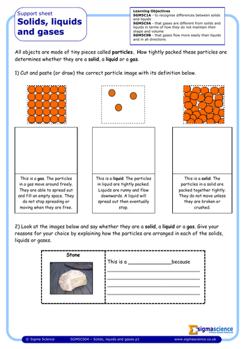 Gases Year 5 Lesson Plan Including Noble Gases | Teaching Resources