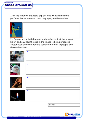 Gases Year 5 Lesson Plan Including Noble Gases | Teaching Resources