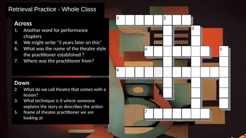 Intro to Brecht and Epic Theatre | Teaching Resources