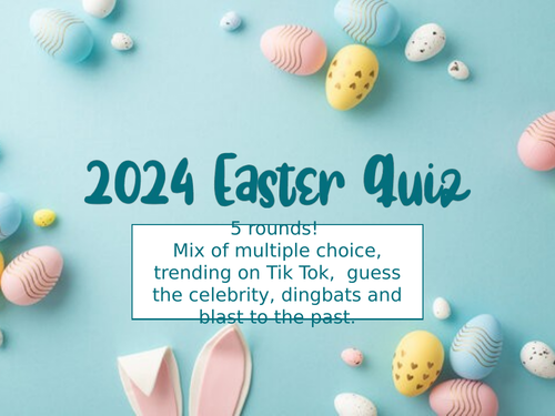 2024 Easter Quiz | Teaching Resources