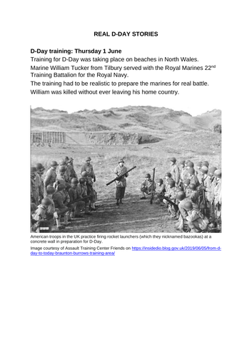 D-Day80 from Thurrock Museum | Teaching Resources