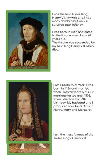 Tudor England KS2 6 week Unit of Work | Teaching Resources