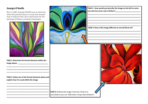 Art cover BUNDLE worksheets - Natural Form | Teaching Resources