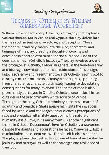 Othello by William Shakespeare Bundle | Teaching Resources