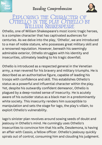 Othello by William Shakespeare Bundle | Teaching Resources