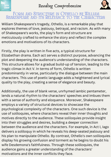 Othello by William Shakespeare Bundle | Teaching Resources