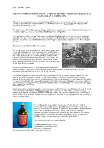 The Picture of Dorian Gray - Chapter 16, 17 and 18 Notes (Analysis ...