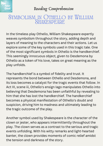Othello by William Shakespeare Bundle | Teaching Resources