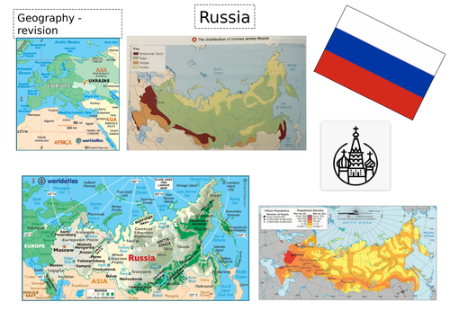 KS3 Russia homework / revision booklet / Geography | Teaching Resources
