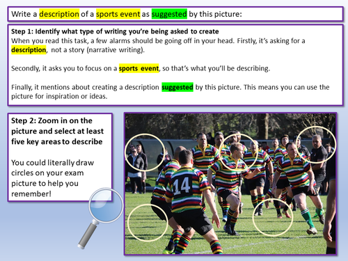 AQA English Language Paper 1 Question 5 Revision | Teaching Resources