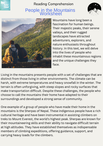 Geography Mountains Resource Bundle | Teaching Resources