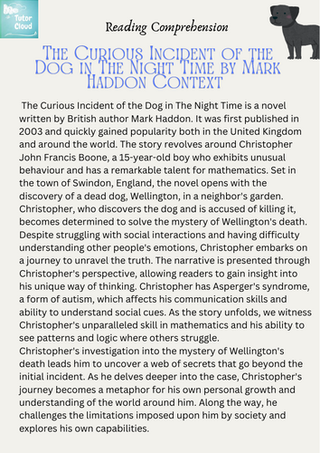 The Curious Incident of the Dog in the Night-Time by Mark Haddon ...