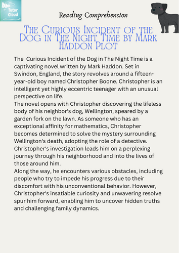 The Curious Incident of the Dog in the Night-Time by Mark Haddon ...