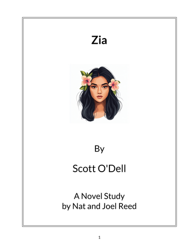 Zia by Scott O'Dell * (Lesson Plan) | Teaching Resources