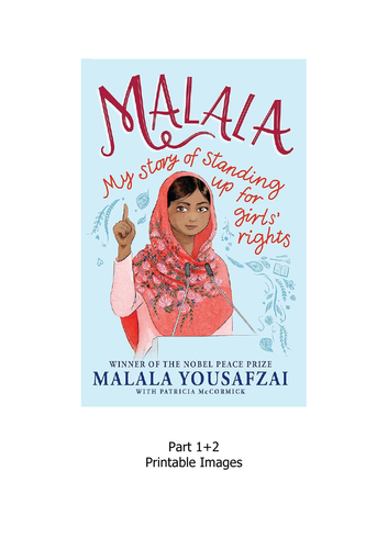 Malala: My Story of Standing Up for Girl's Rights Part 1 + 2 Images ...