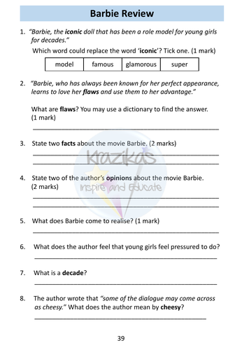 English Functional Skills - Level 1 - Reading Workbook | Teaching Resources