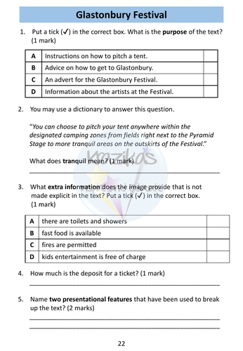 English Functional Skills - Level 1 - Reading Workbook | Teaching Resources
