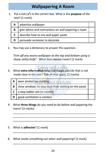 English Functional Skills - Level 1 - Reading Workbook | Teaching Resources