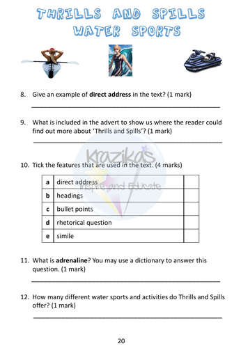 English Functional Skills - Level 1 - Reading Workbook | Teaching Resources