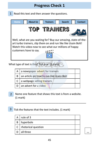 English Functional Skills - Level 1 - Reading Workbook | Teaching Resources