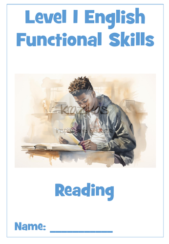 English Functional Skills - Level 1 - Reading Workbook | Teaching Resources