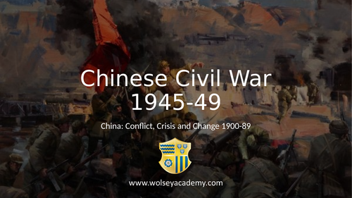 Chinese Civil War 1945 - 49 | Teaching Resources