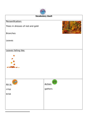 Autumn is Here poetry unit from The Write Stuff | Teaching Resources