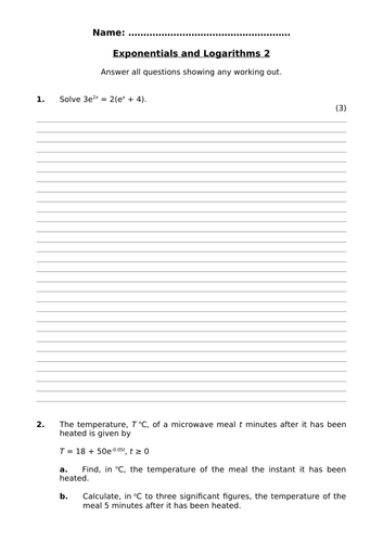 A Level Mathematics Assessment Pack | Teaching Resources