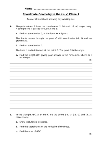 A Level Mathematics Assessment Pack | Teaching Resources