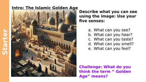 An Introduction to The Islamic Golden Age | Teaching Resources