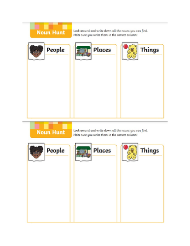 Nouns - PowerPoint Lesson | Teaching Resources