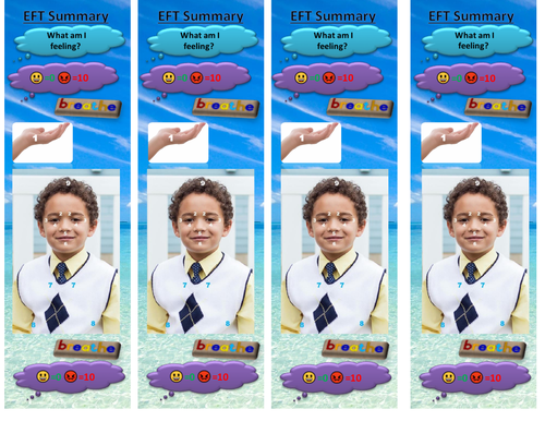 KS2 EFT Tapping Sequence Reminder Bookmarks. | Teaching Resources
