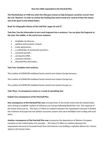 Origins of the Cold War Lessons | Teaching Resources