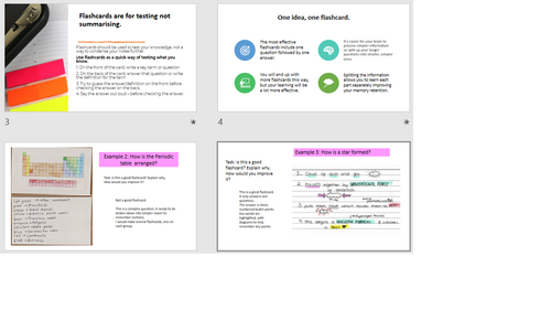 Effective Flashcards Teaching Resources