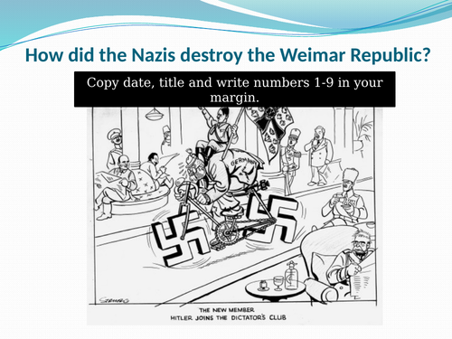 Control, Dictatorship and Life in Nazi Germany, 1933-39 | Teaching ...
