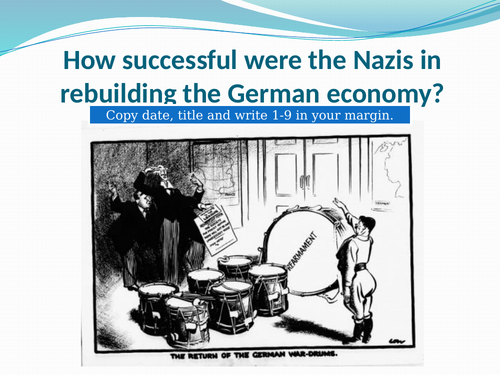 Control, Dictatorship and Life in Nazi Germany, 1933-39 | Teaching ...