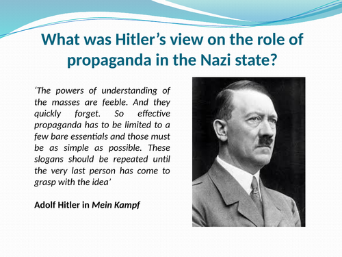 Control, Dictatorship and Life in Nazi Germany, 1933-39 | Teaching ...