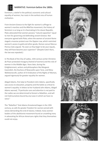 Who should our school remember as Britain most significant feminist ...