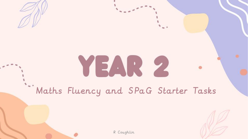 Year 2 Maths and English Starter Tasks | Teaching Resources