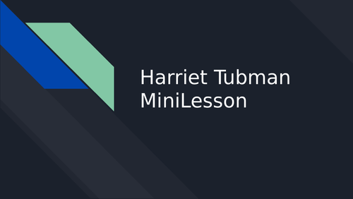 Harriet Tubman Lesson Bundle | Teaching Resources