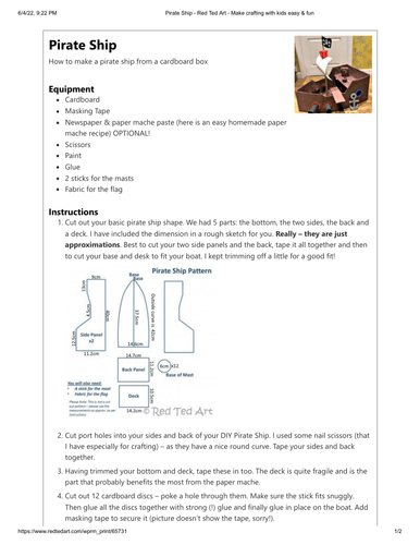 The History of Pirates Lesson Bundle | Teaching Resources