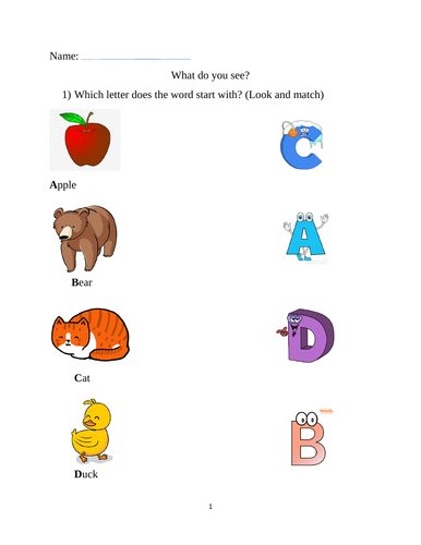 Worksheets for "Brown Bear, Brown Bear, What Do You See?" by Bill ...