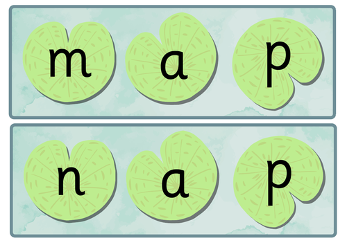 Lilypad Hop Blending Game for Phonics | Teaching Resources